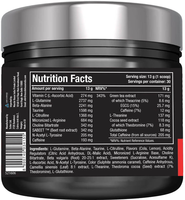One Science Ghost Pre-Workout- 30 Serving - NutraC - Health & Nutrition ...